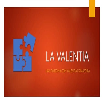 LA VALENTIA - capitulo 6 | PPTX