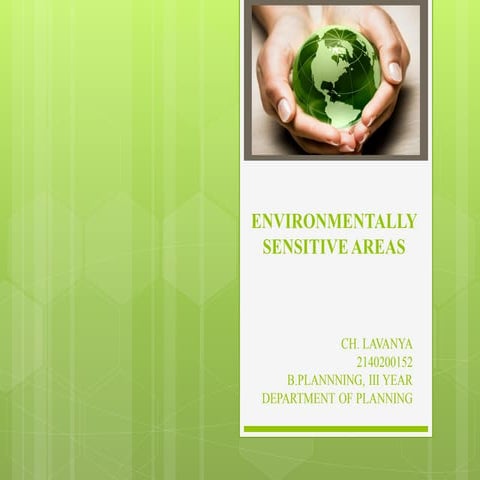 Environmentally sensitive areas | PDF