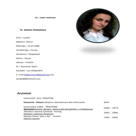 0 Prezantimi I Lektorit | PPT
