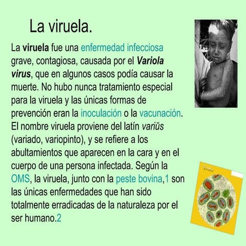 La viruela | PPT
