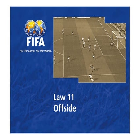 Law 11 Offside | PDF