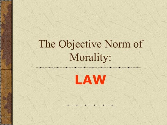 Norms of Morality | DOCX