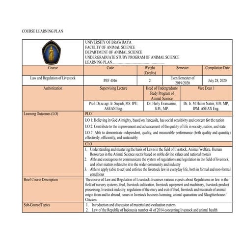 Law-and-Regulation-of-Livestock.docx hai | PPT
