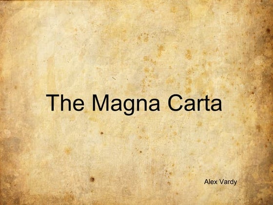 Magna Carta | PPT