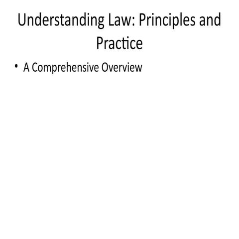 Law_40_Slide_Presentation. This materials is for student | PPTX