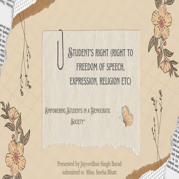 Students rights Law and education ppt.pptx | Politics