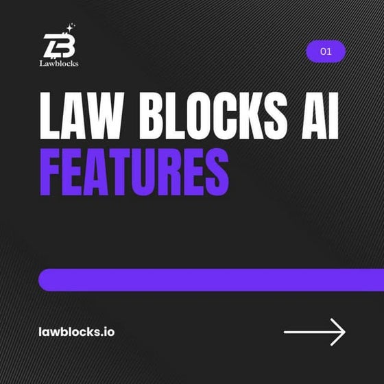 Features of Law Blocks AI - Future of Law | PDF