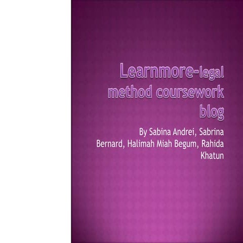 Lawbore learnmore | PPT