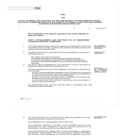 ELECTORAL ACT 2006 | PDF