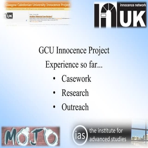 Glasgow Caledonian University's Innocence Project | PPTX