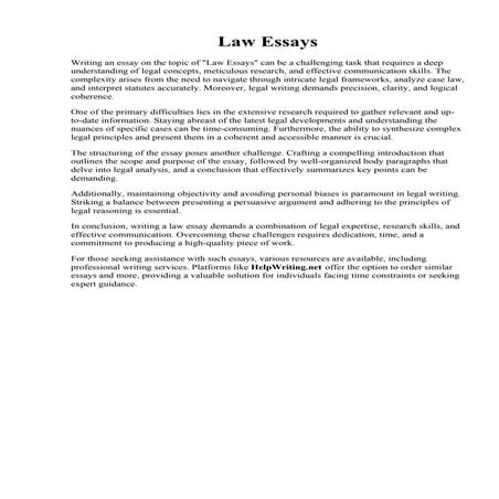Law Essays. 011 Essay Example Law Uk Writing Legal Essays Structure ...