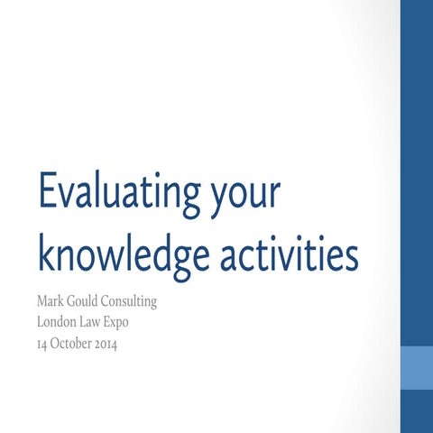 Law Firm Knowledge Management | PPT