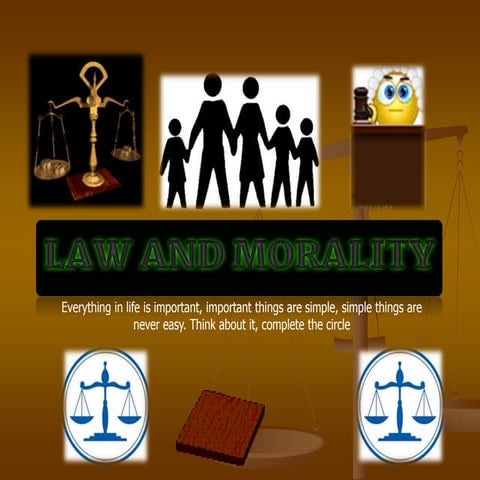 Law & Morality omm | PPTX