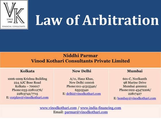 Arbitration | PPTX