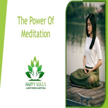 The Power Of Meditation, How meditation and manifestation can change ...