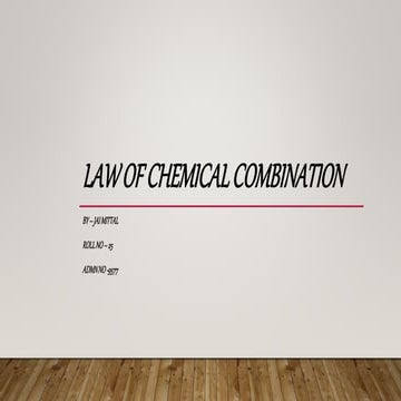 Law of Chemical Combination.pptx