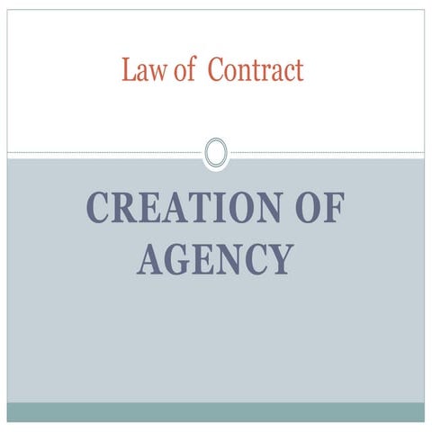 Law of contract | PPT