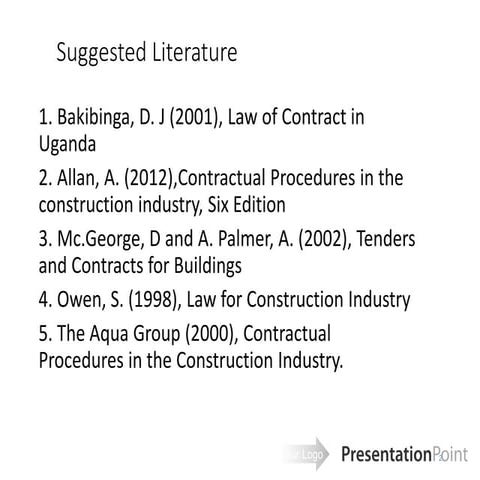 Law of Contract- Civil Engineering contracts pdf | PPT