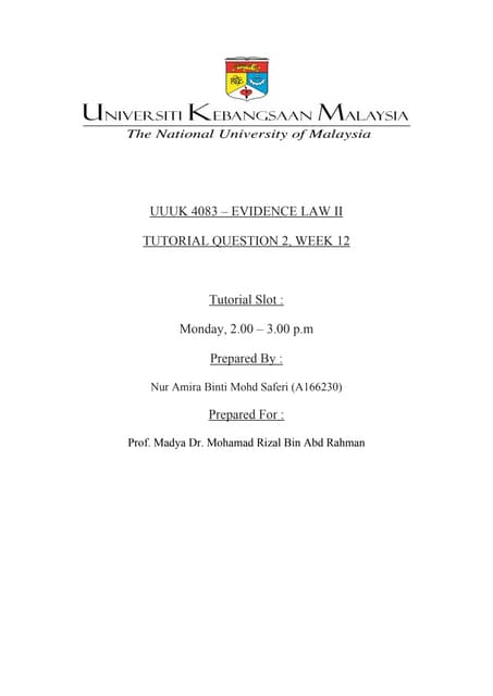 Disclosure under malaysian CPC | DOCX