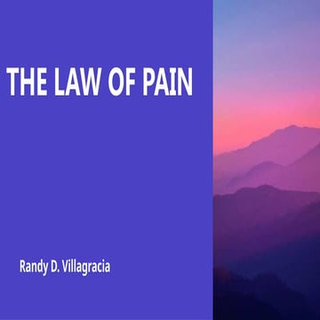 Law of Pain, from the 15 Laws of John Maxwell.pptx
