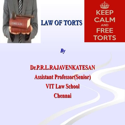 Law of tort | PPT