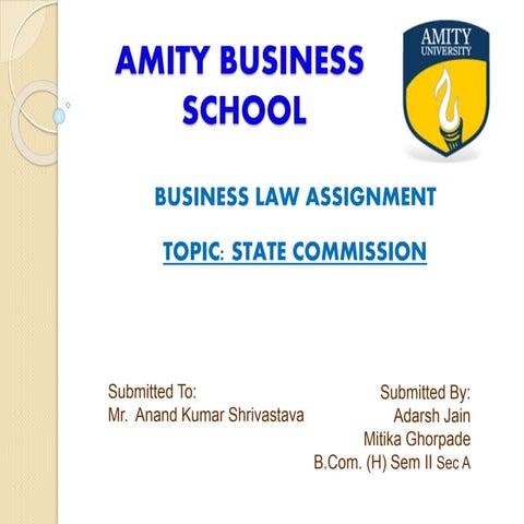 State Commission | PPTX