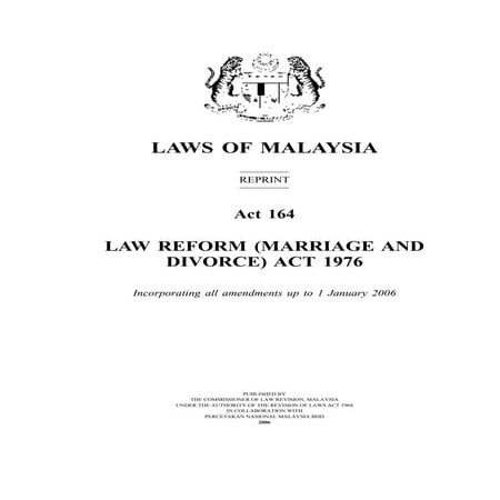 Law reform (marriage and | PDF
