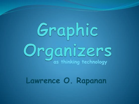 Types of graphic organizers | PPTX