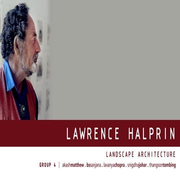 Lawrence Halprin | PDF