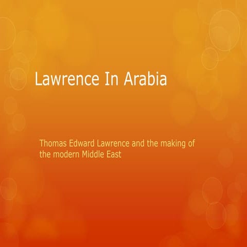 Lawrence in Arabia | PDF