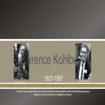 Lawrence Kohlberg.pptx