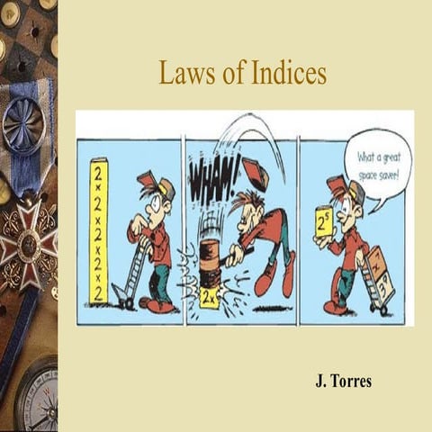 Laws of indices | PPT