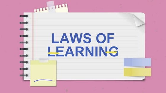 Theory of Thorndike - Learning Theory | PPTX