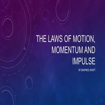 Laws of motion | PPT