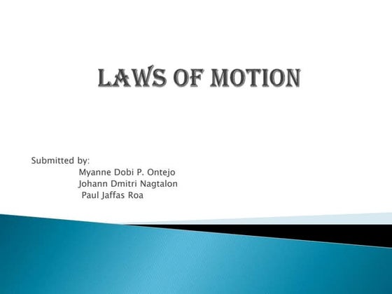 Newton's 3rd law of motion.pptx | Physics | Science