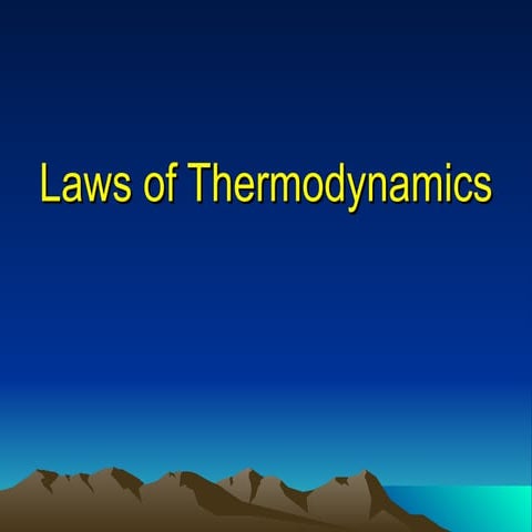 Laws of Thermodynamics (1).ppt sciences and | PPT | Physics | Science