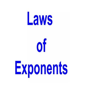 MATHEMATICSSSSS SSS laws on exponent.pptx