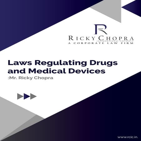 Laws Regulating Drugs and Medical Devices | PDF | Pharmaceutical ...