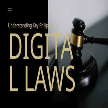 Understanding Philippine Digital Laws.pptx