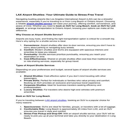 LAX Airport Shuttles_ Your Ultimate Guide to Stress-Free Travel.pdf