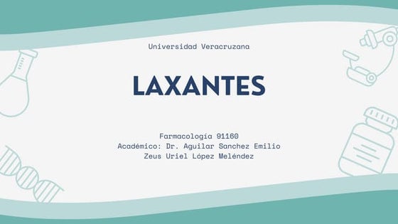 Laxantes. | PPT