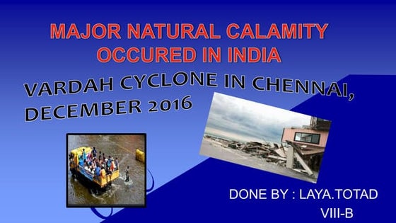 Natural calamities | PPT | Science