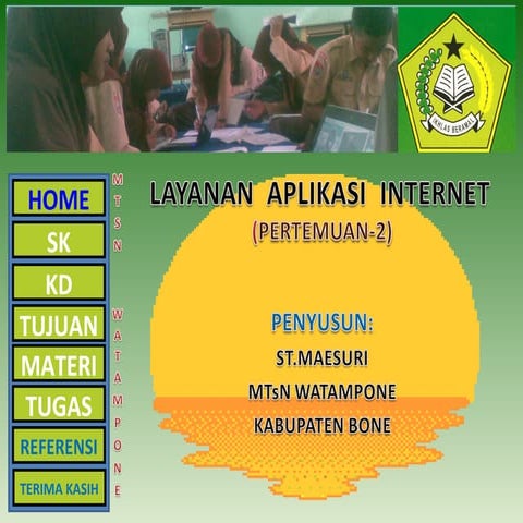 Layanan aplikasi internet | PPT