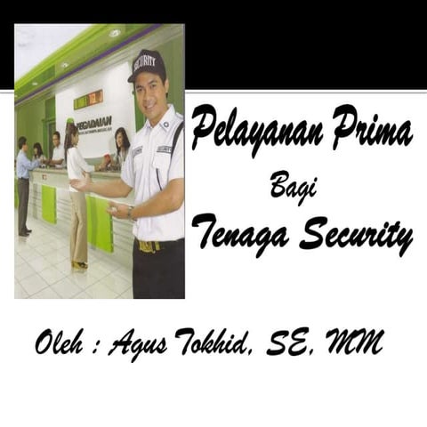Layanan Prima Security Layanan Prima Security | PPTX