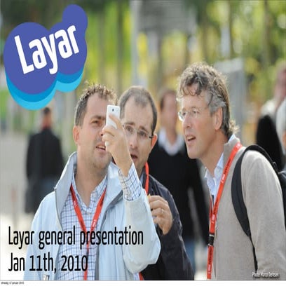 Layar Augmented Reality Browser - general presentation | PPT
