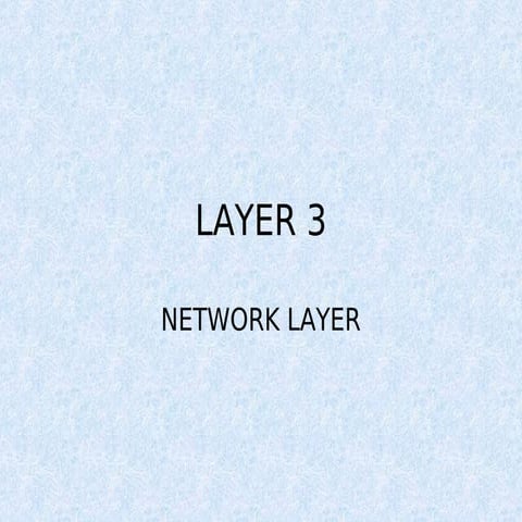 Layer 3 | PDF