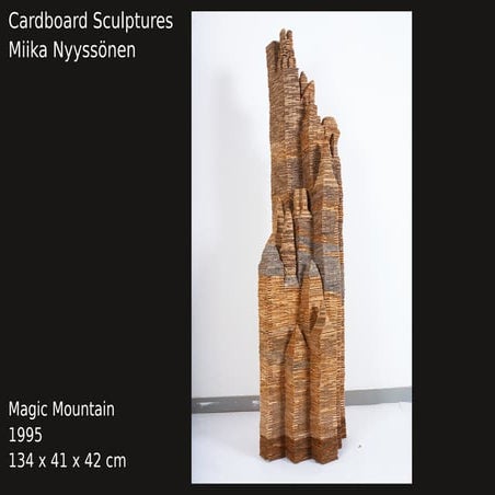 layered-cardboard-sculptures-miika-nyyssonen.pdf | Arts and Crafts ...