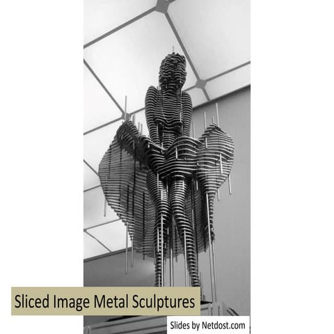 Layered metal sculpture by park chan girl | PPTX