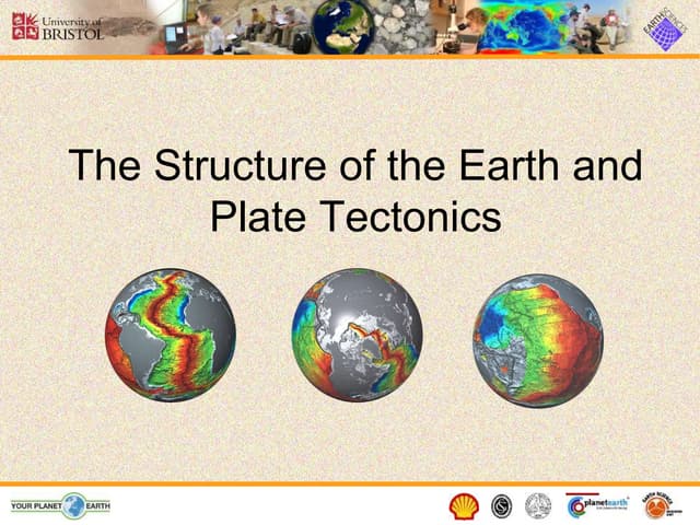 The Structure of the Earth and Plate Tectonics | PPT