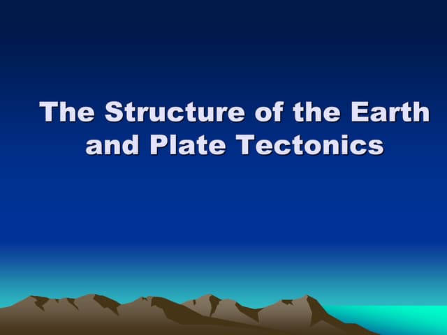5th Grade Ch 9 Lesson 1 What Is The Structure Of Earth | PPT